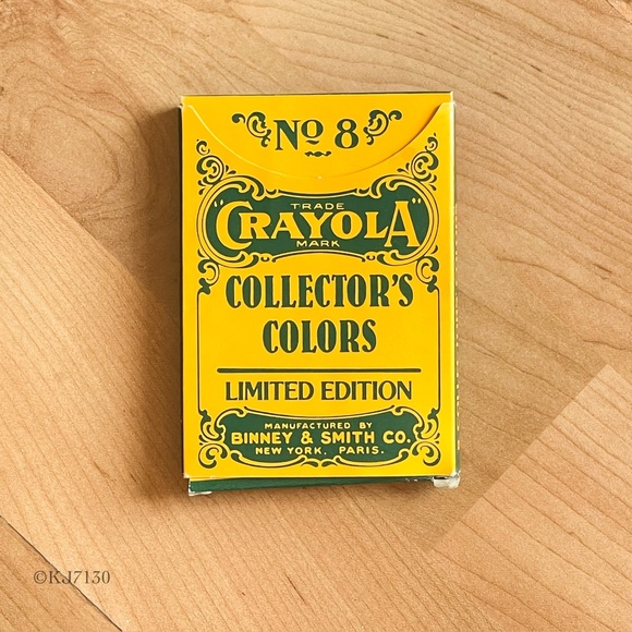 Crayola | Toys | Vintage No 8 Crayola Collectors Colors Limited Edition ...